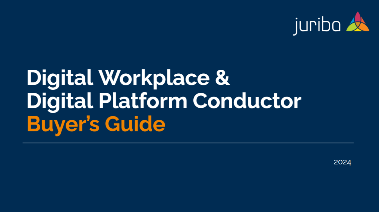 Digital Workplace & Digital Platform Conductor (PDC) Buyer's Guide